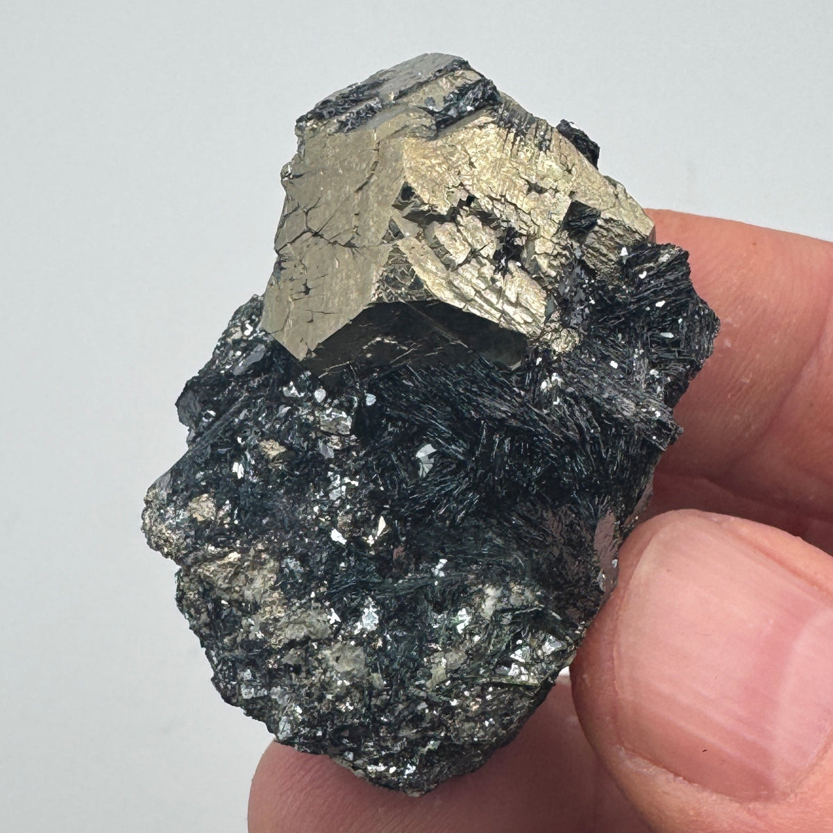 Pyrite, Hematite Mineral Specimen From Rio Mine, Italy For Sale ...